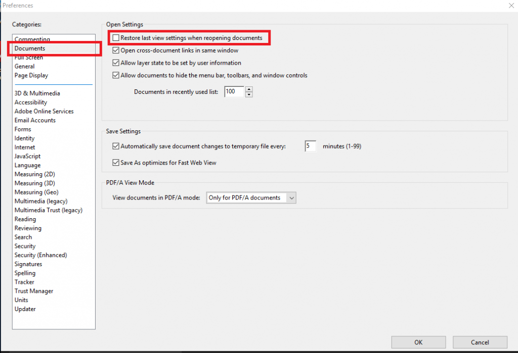 Adobe Reader And The Tools Pane Busix Documentation