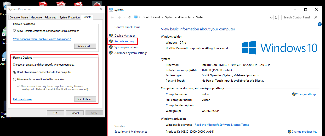 Remote Access for Windows 7, 8, 10 | Busix Documentation