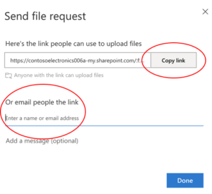 Requesting Files with Microsoft OneDrive | Busix Documentation